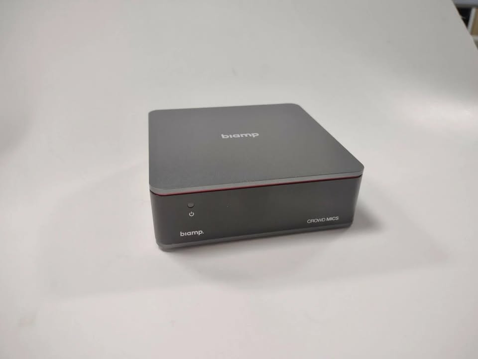 Biamp AV Interface - Crowd Mics ATOM | DBA