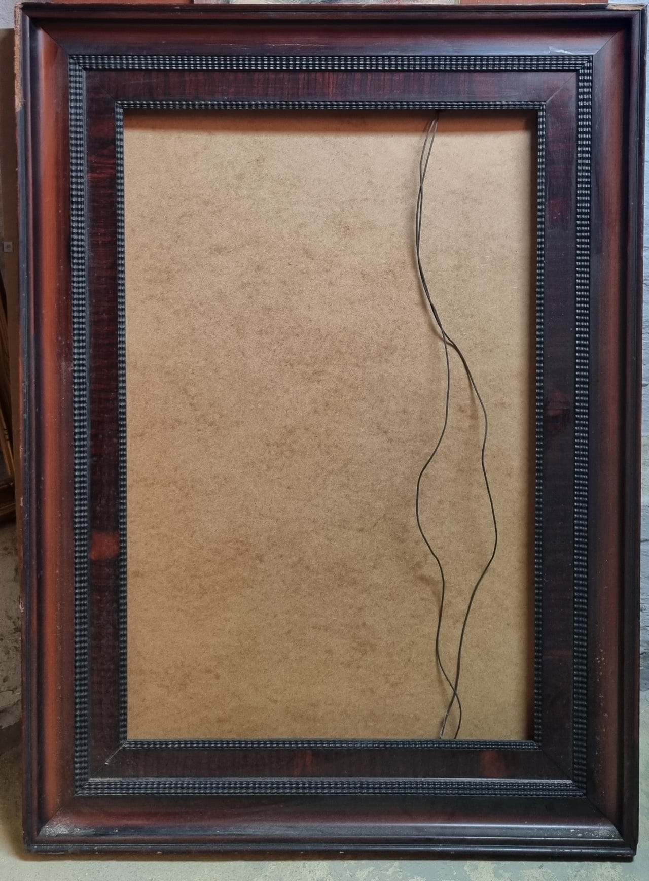 Stor antik ramme ca 1900. 103 x 73. Hollandsk barok stil | DBA