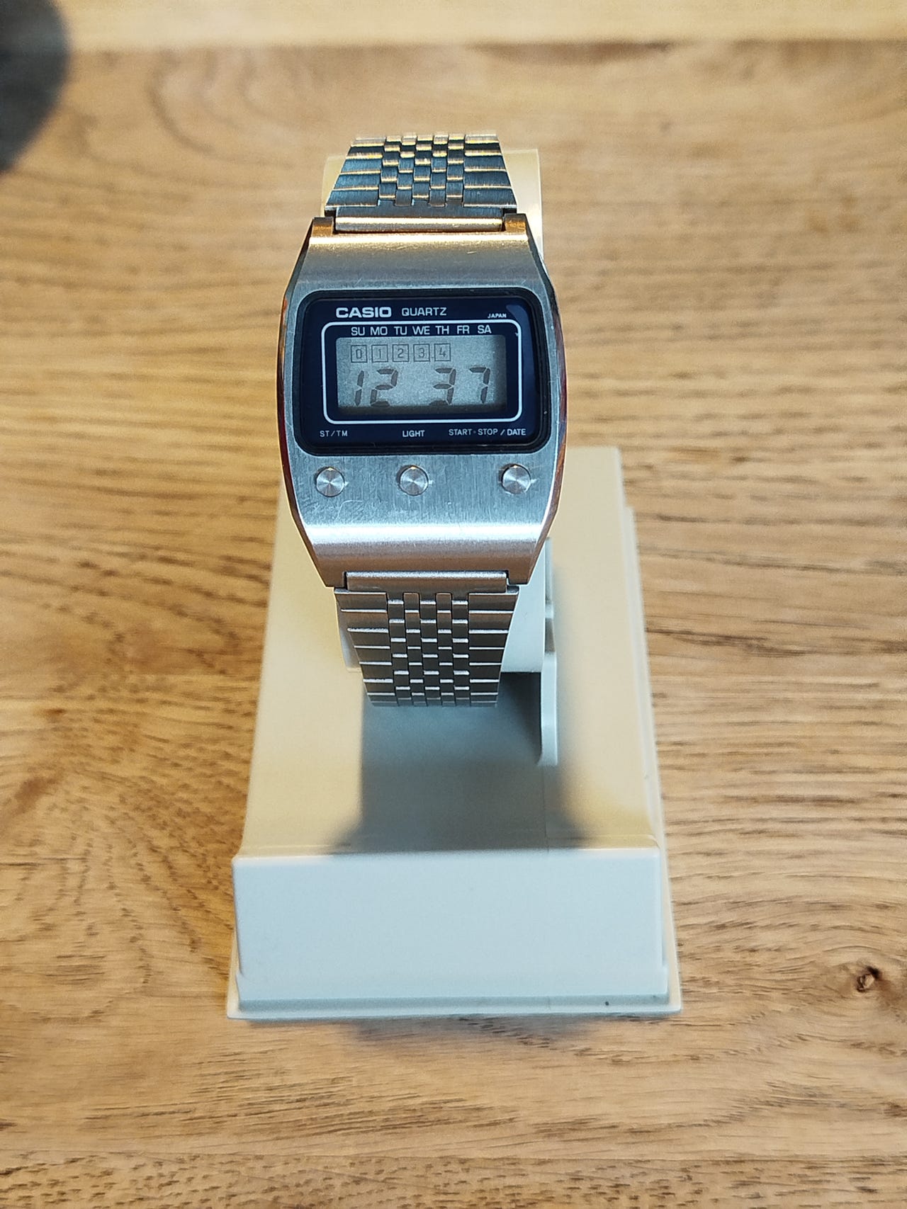 Sjældent Casio 50QS-17 – Original urrem – Fuld funktion – Vintage ...