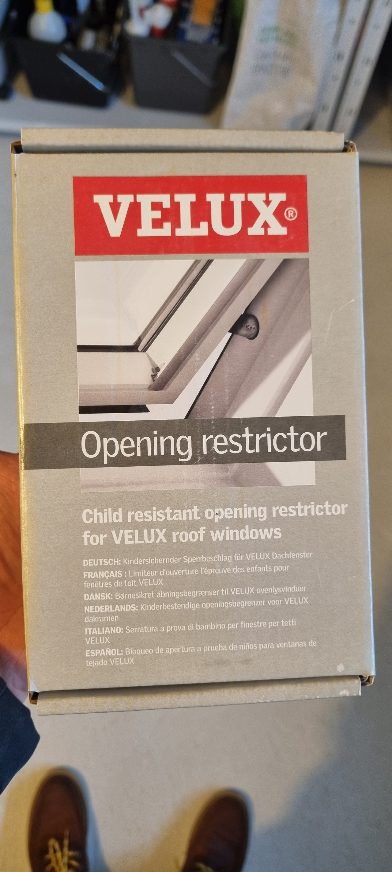 Velux opening restrictor | DBA