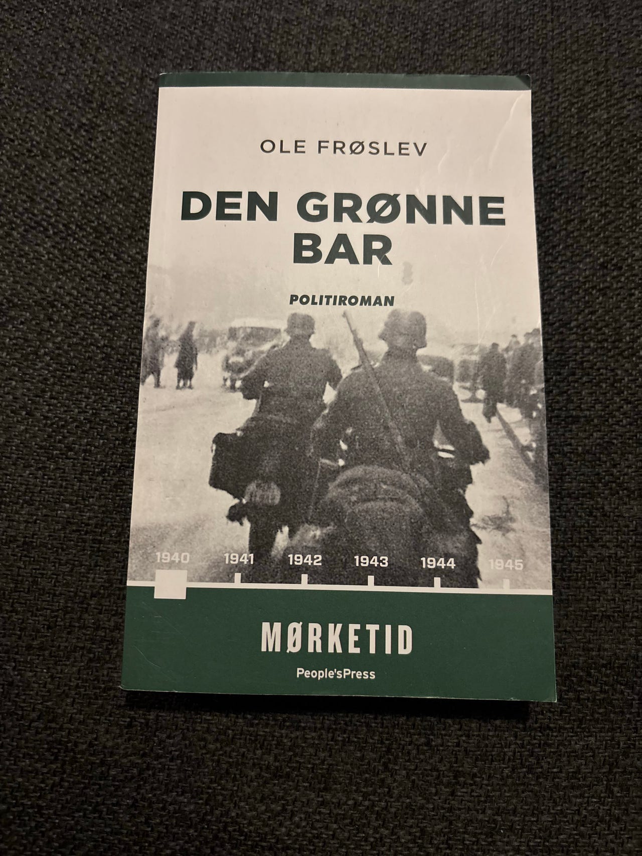 Ole Frøslev Den Grønne Bar | DBA