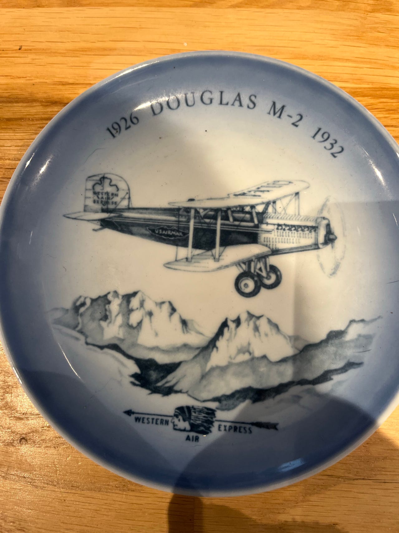 Douglas M-2 Målingsflyver Pynteplade 1976 | DBA