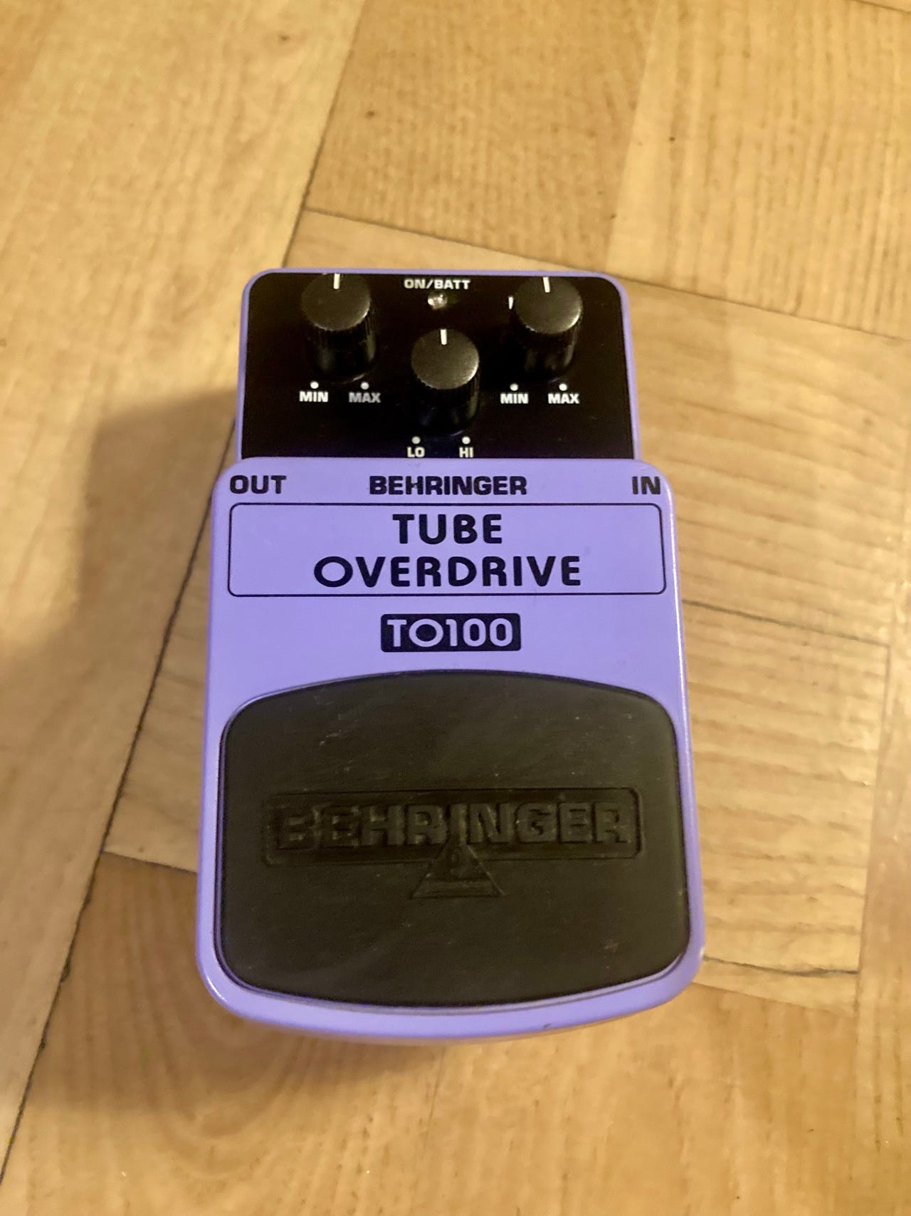 Behringer TO100 Tube Overdrive | DBA