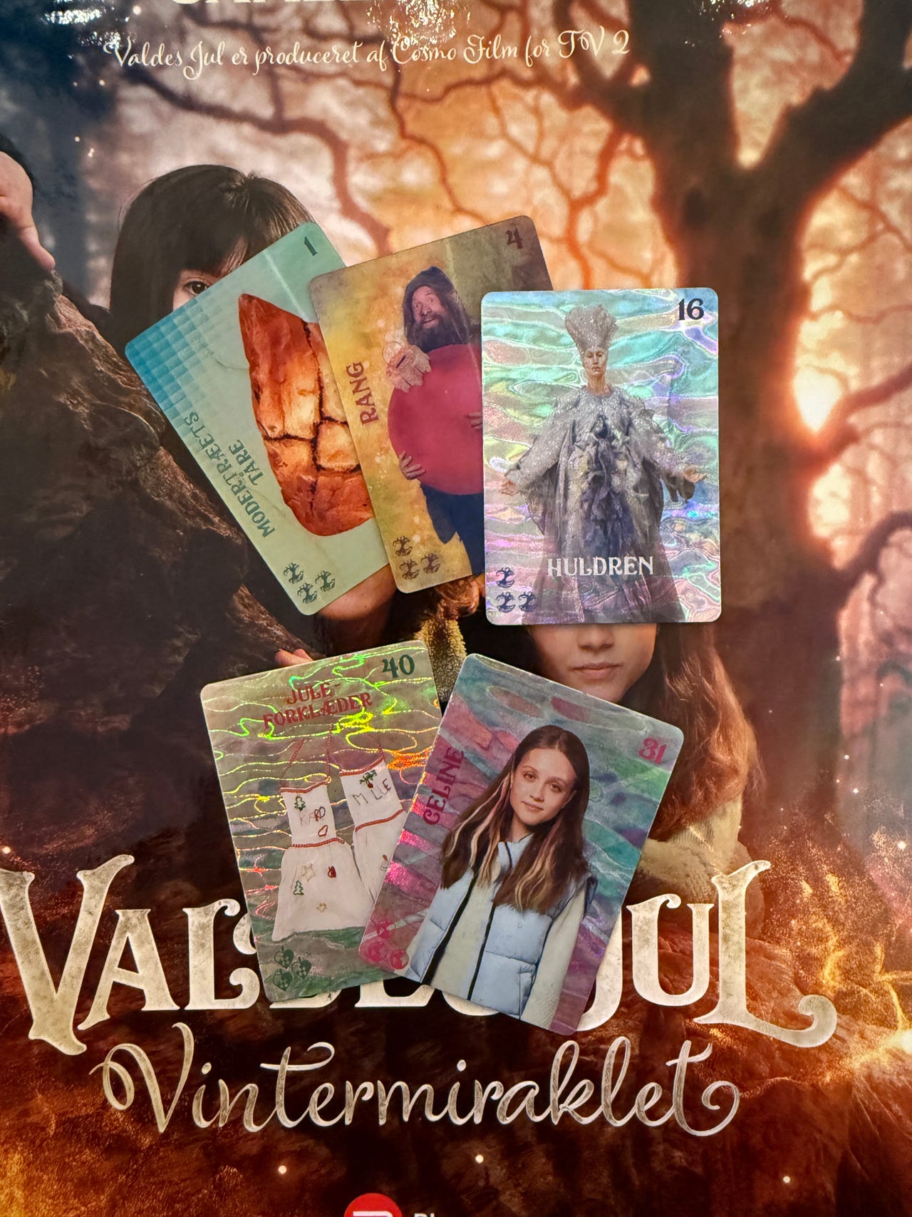Samlekort fra 'Valdes jul - Vintermiraklet' | DBA