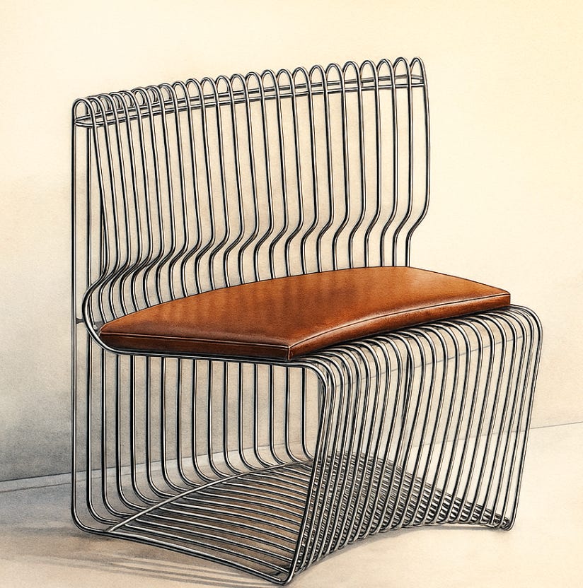Verner Panton – Pantonova Convex Lounge Chair (1971) | DBA