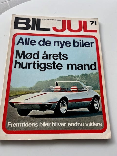 Bil Jul 1971 udgave NU KUN kr. 100 | DBA
