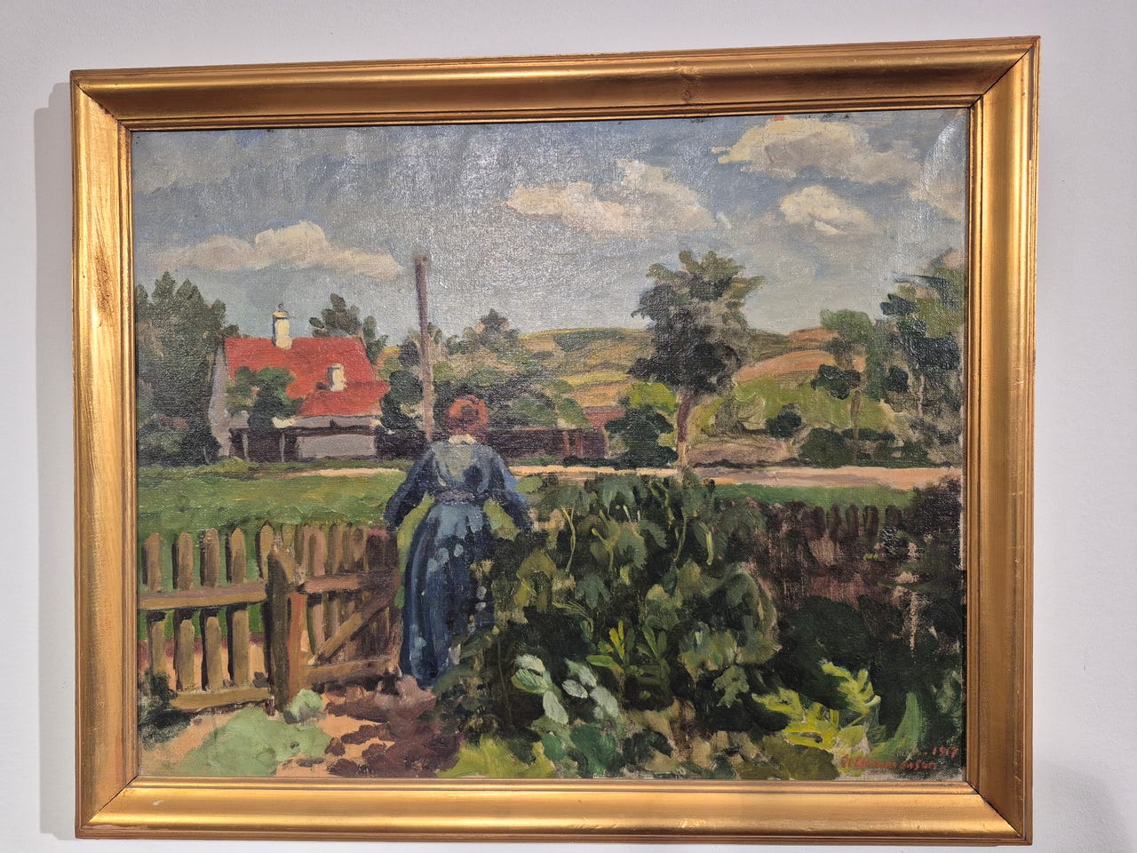 Maleri, Clemmensen, Clemmen Jeppe (1865-1964). | DBA