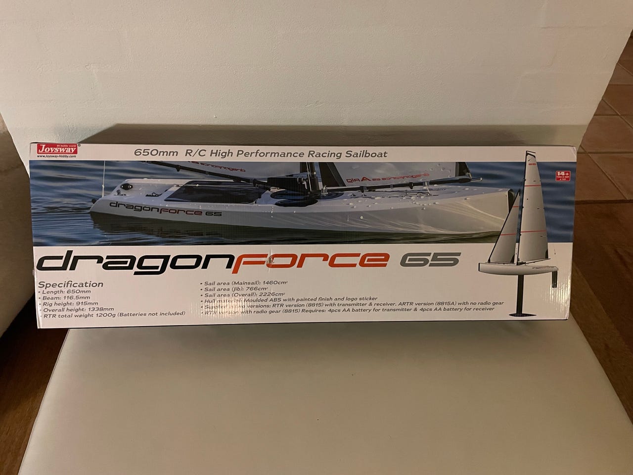 Dragonforce 65 Fjernstyret Sejlbåd 650 mm | DBA