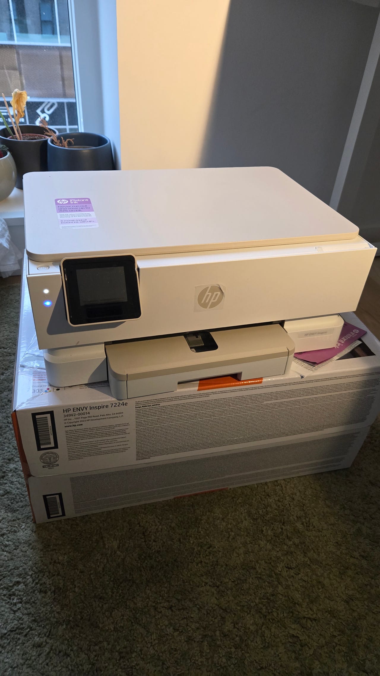 HP DeskJet Plus Ink Advantage 7224e Printer | DBA