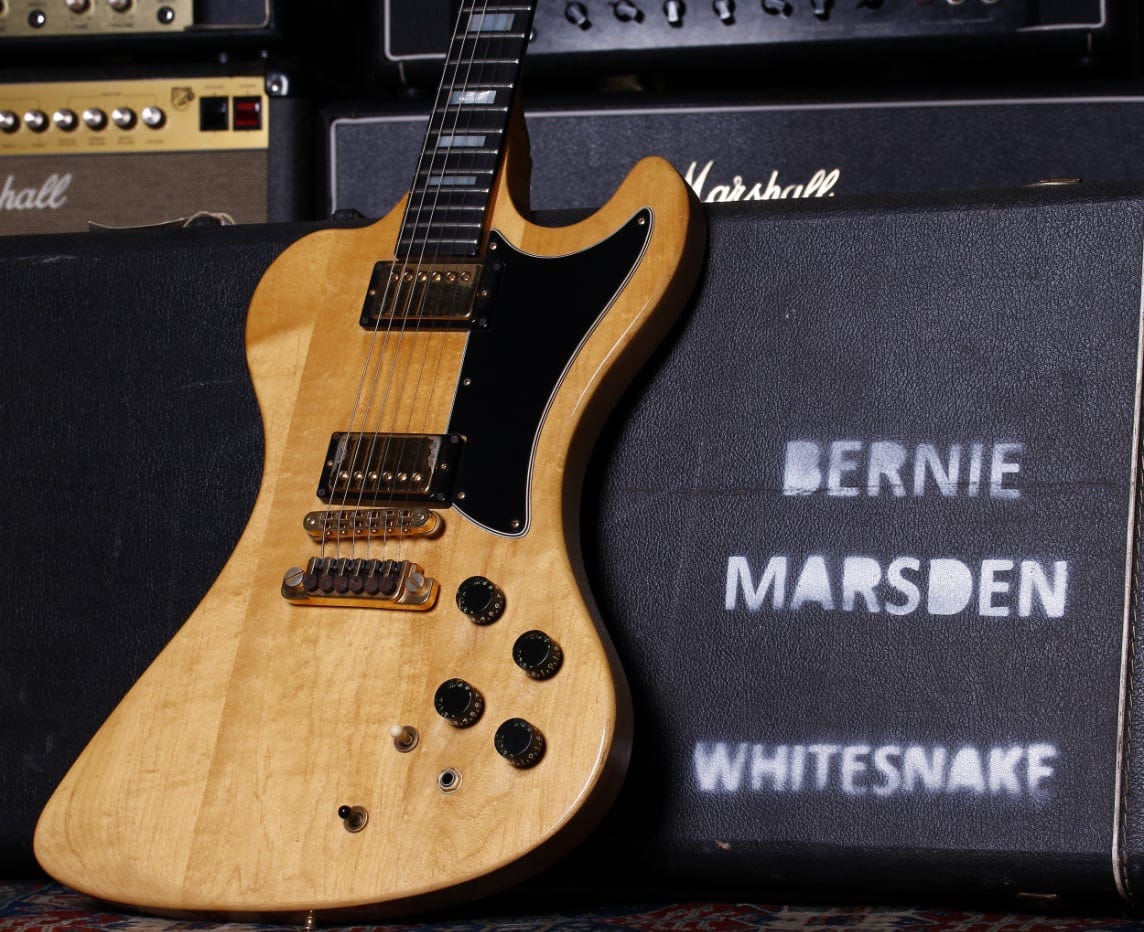 1977 Gibson RD Artist owned by Whitesnake guitarist Bernie Marsden | DBA