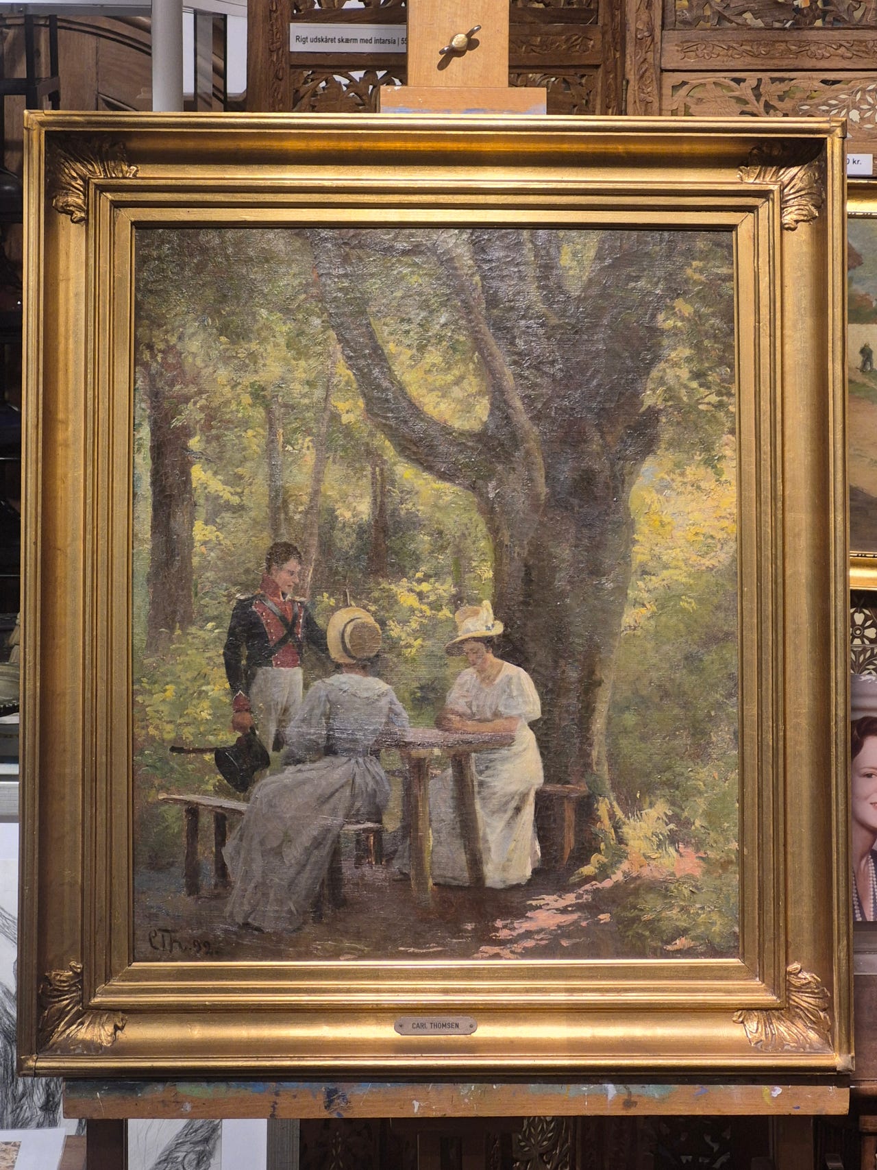 Maleri, Carl Thomsen, 1847 - 1912 | DBA