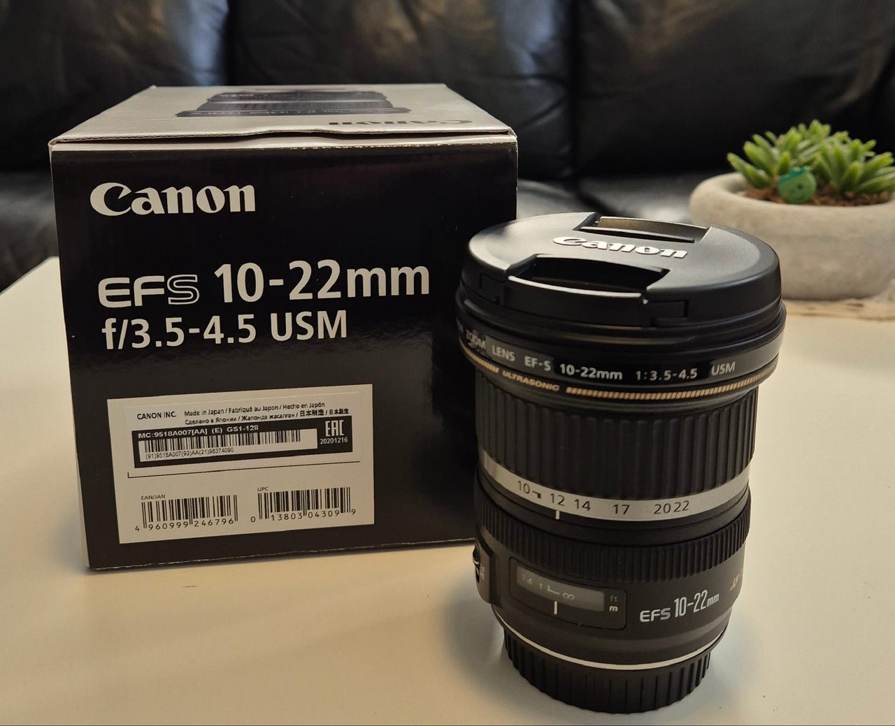 Canon EF-S 10–22mm Ultrasonic (USM) objektiv | DBA