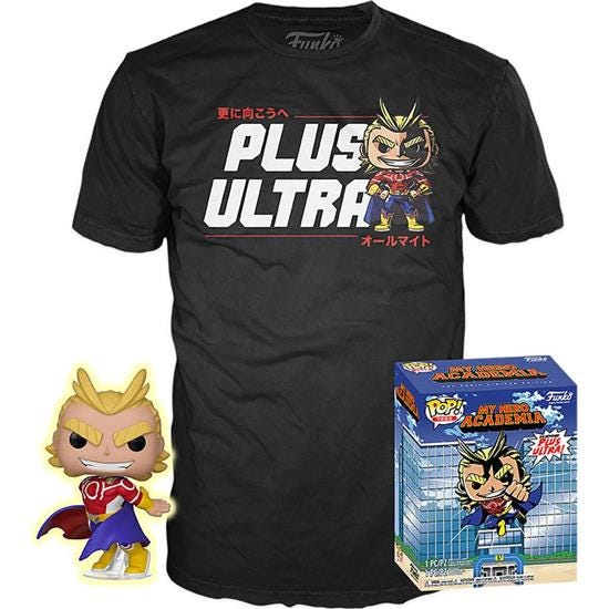 All Might Plus Ultra POP! & Tee Box - Large | DBA