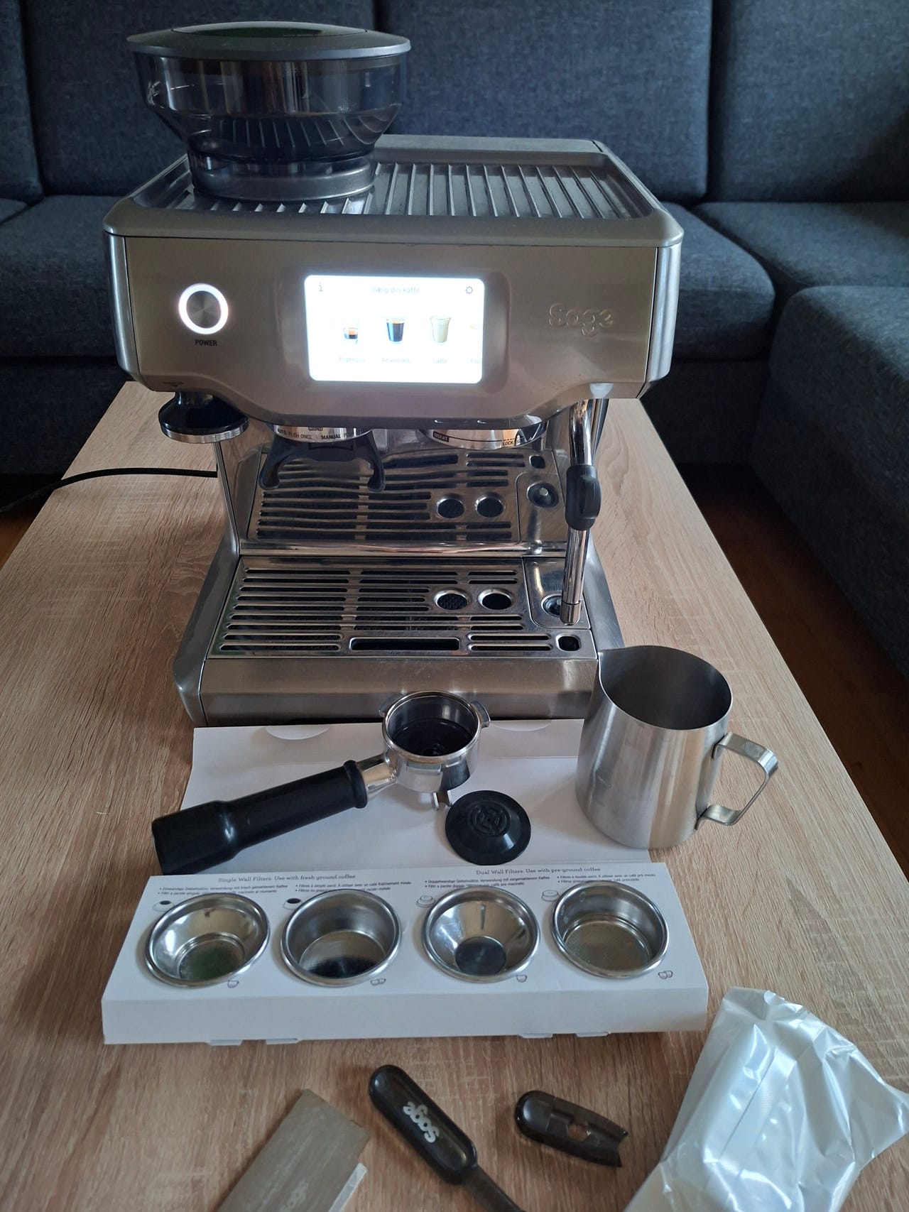 Helt nyserviceret Sage The Barista Touch (Næsten som ny) | DBA