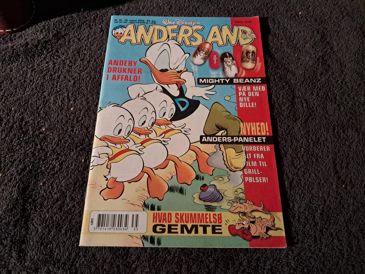 Anders And & Co. nr. 35 – 28. august 2003, 55. årgang | DBA