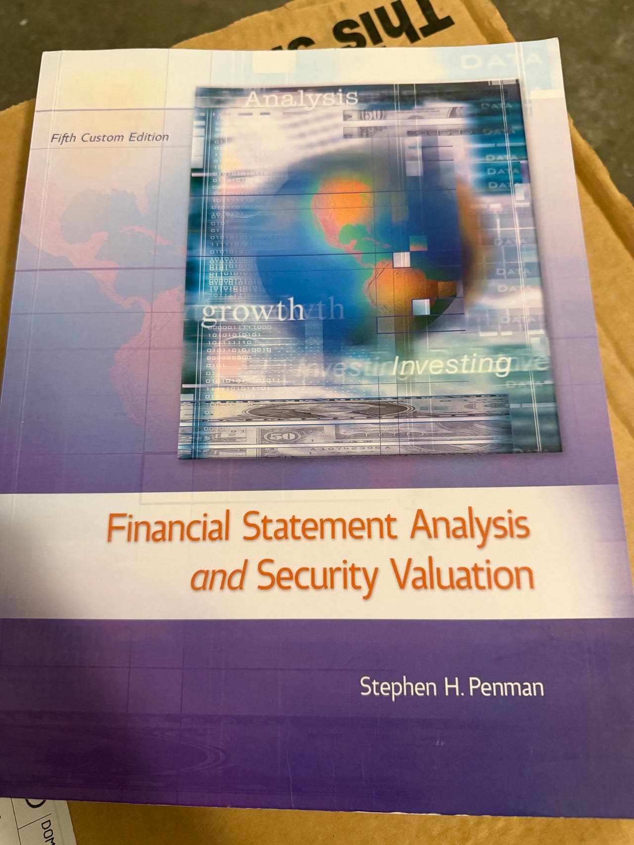 Financial Statement Analysis and Security Valuation | DBA