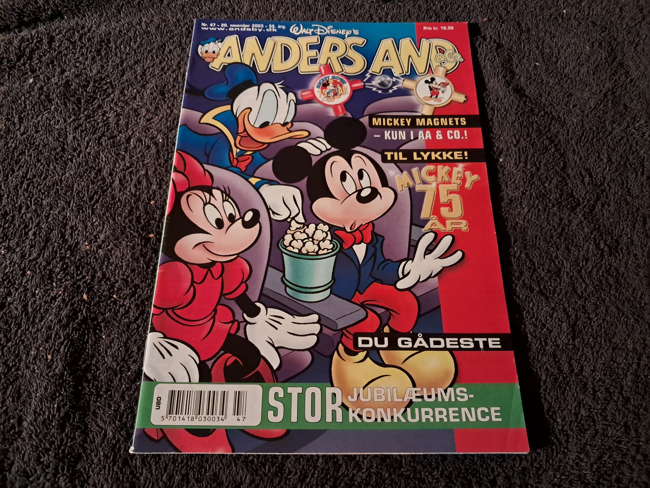 Anders And & Co. nr. 47 – 20. november 2003 (55. årgang) | DBA