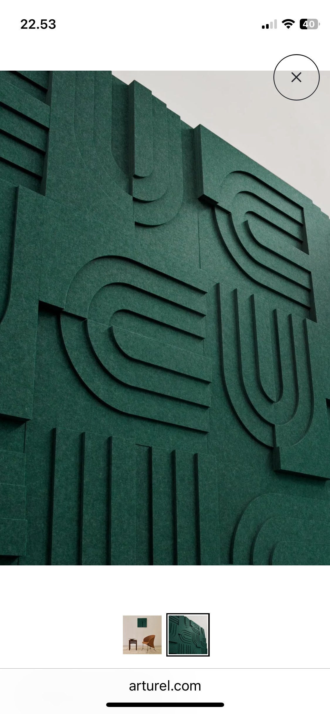 Arturel akustisk kunst til vægge | DBA