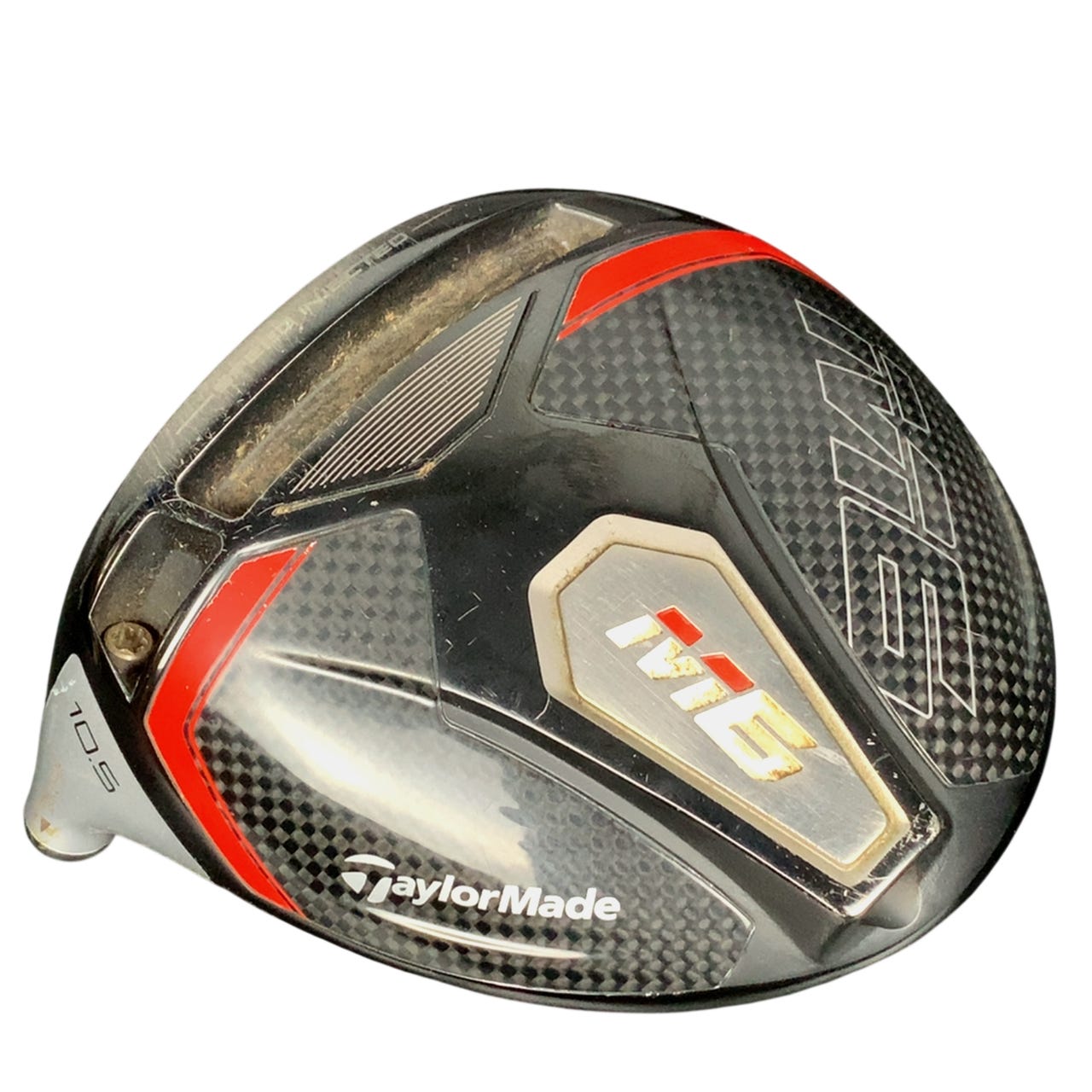 Brugt Venstre TaylorMade M6 Driver Hoved / Loft 10.5 - Driver Head ...
