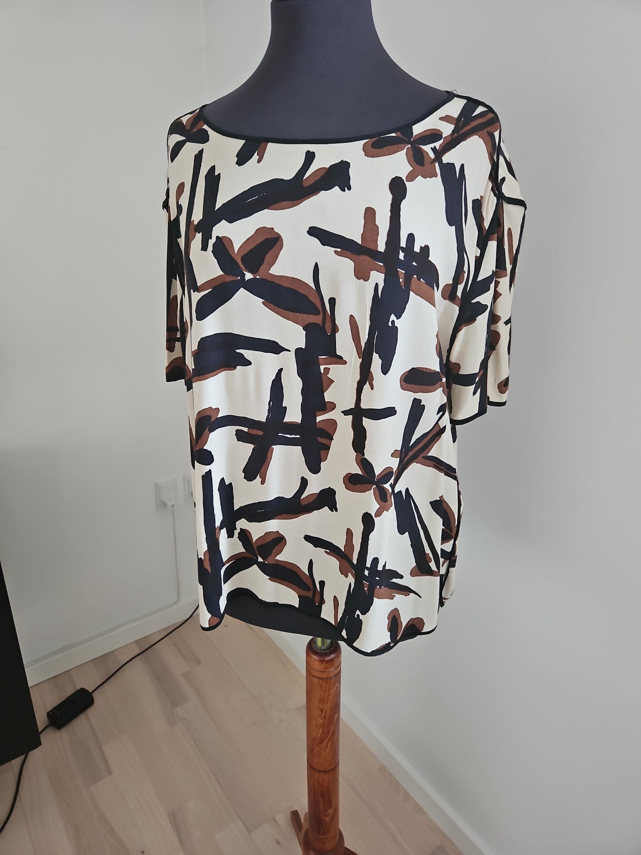 By Malene Birger Bluse multifarvet i viskose str. 38 | DBA