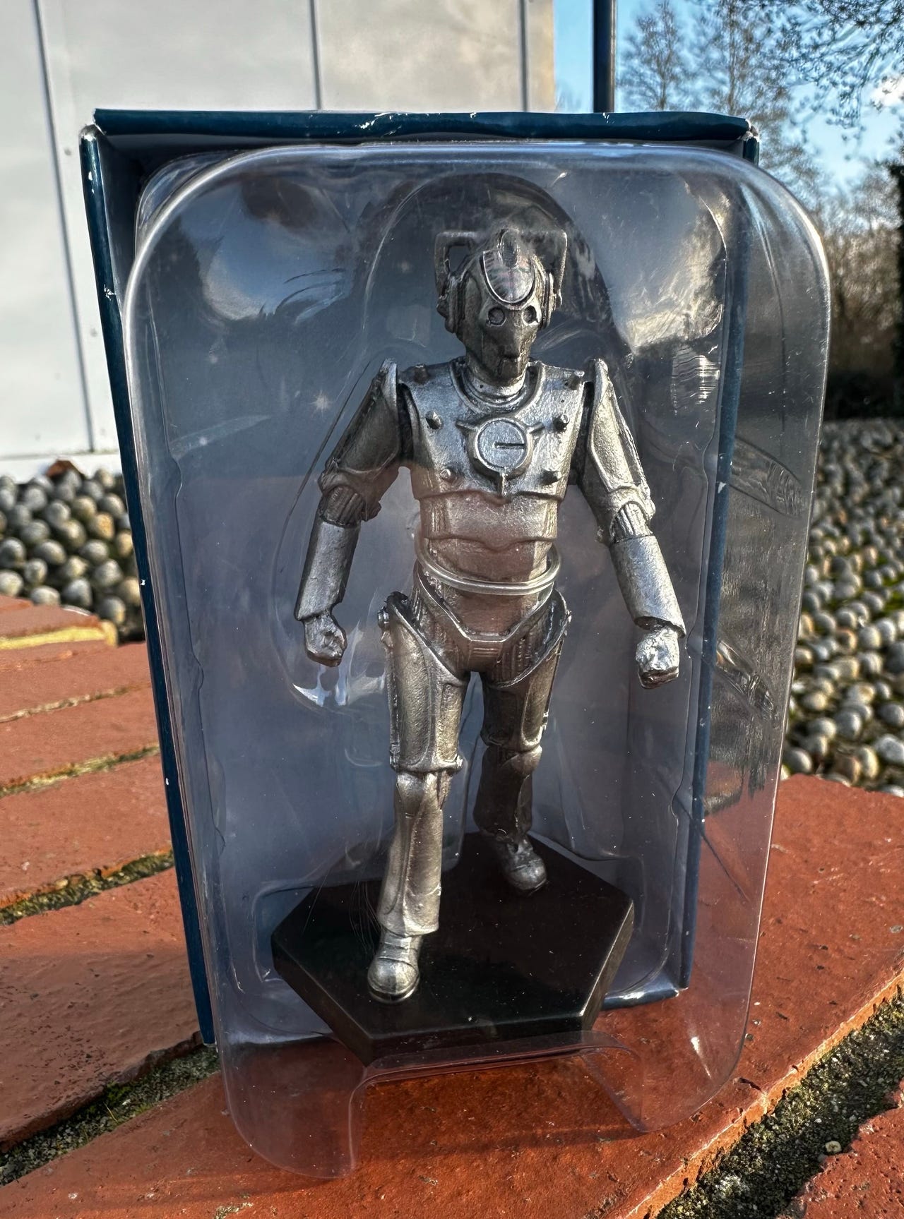 BBC Doctor Who Cyber Controller figurine - Doctor Who Cybus Cyberman ...