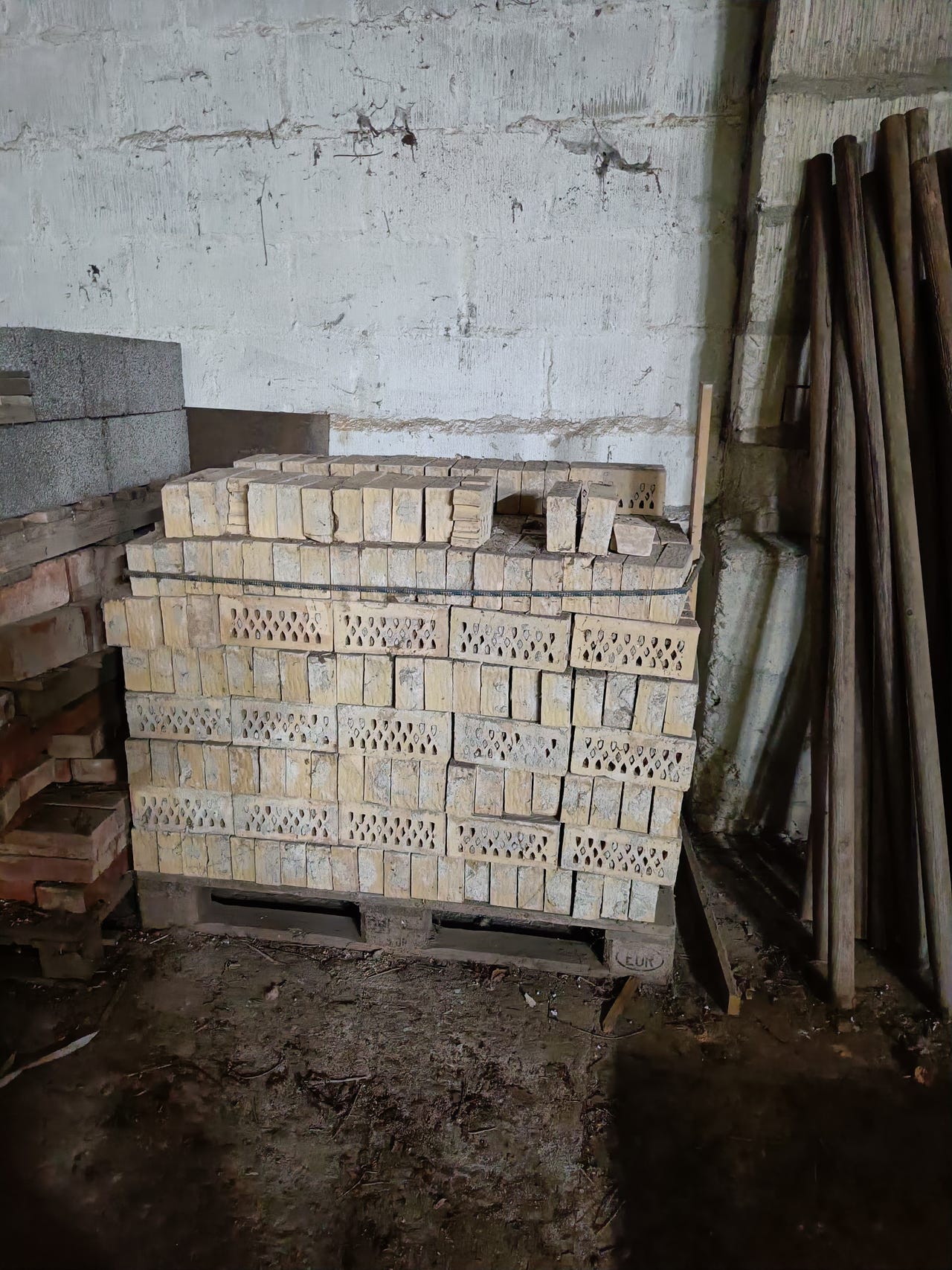 Gule mursten (egebark) - 447stk | DBA