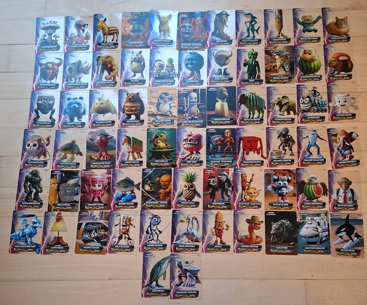 Italian Brainrot Multiverse Lamincard Diramix Base Cards | DBA