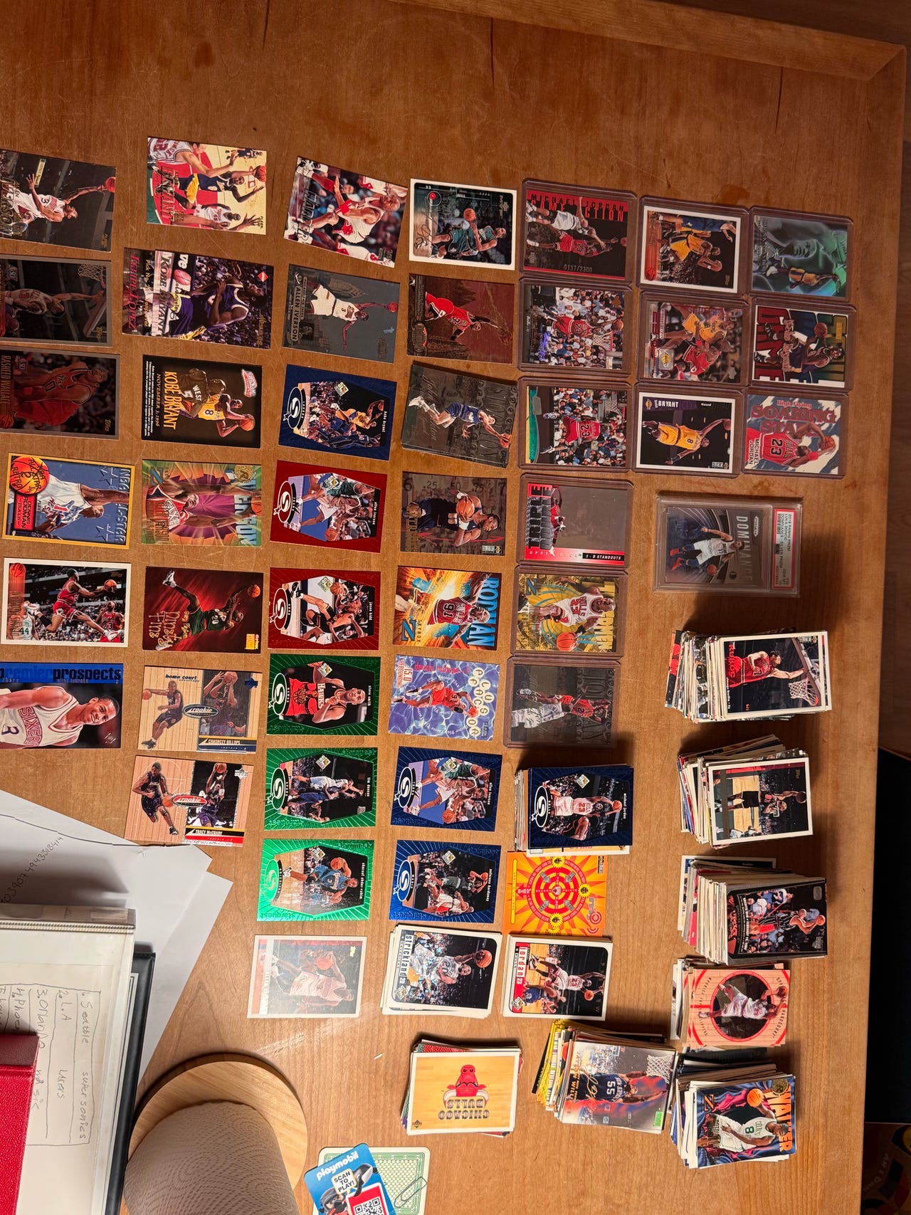 Basketballkort - Samling fra 90’erne - Michael Jordan, Kobe Bryant ...