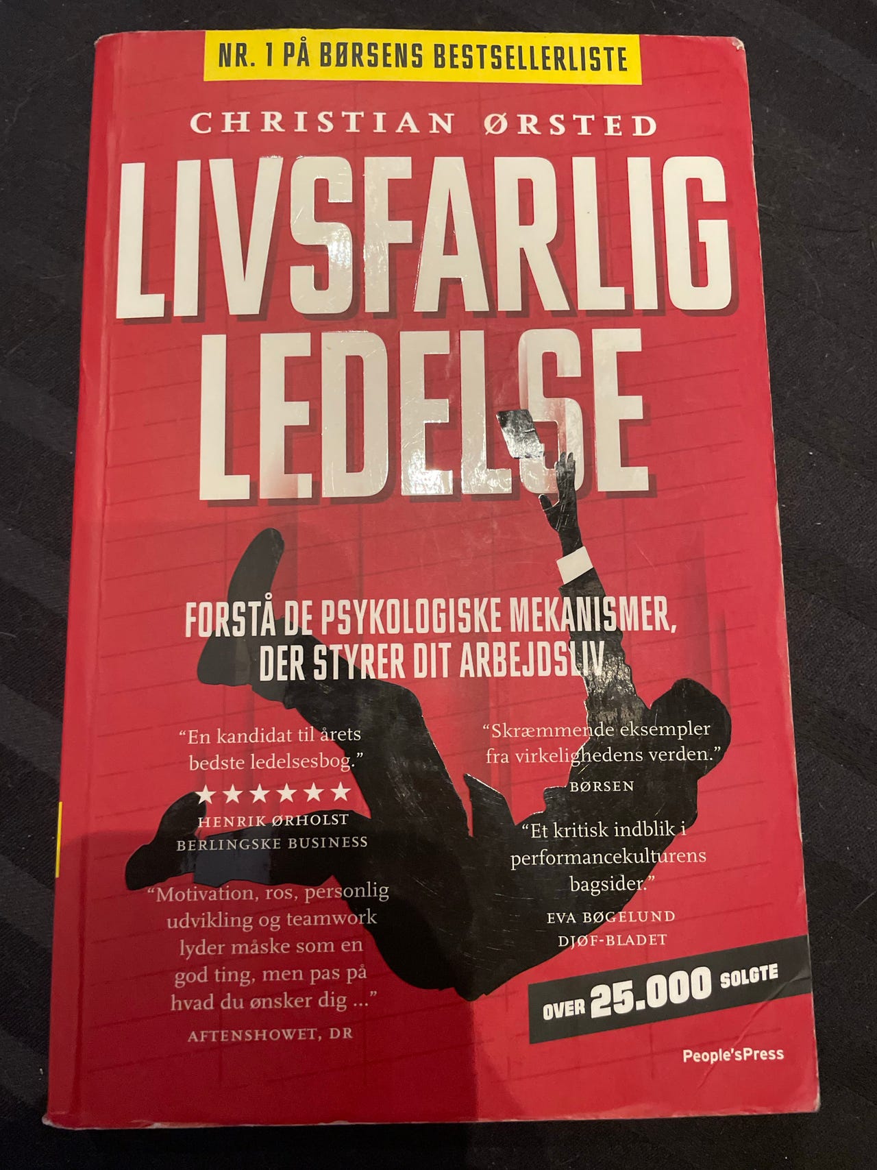 Livsfarlig Ledelse af Christian Ørsted | DBA