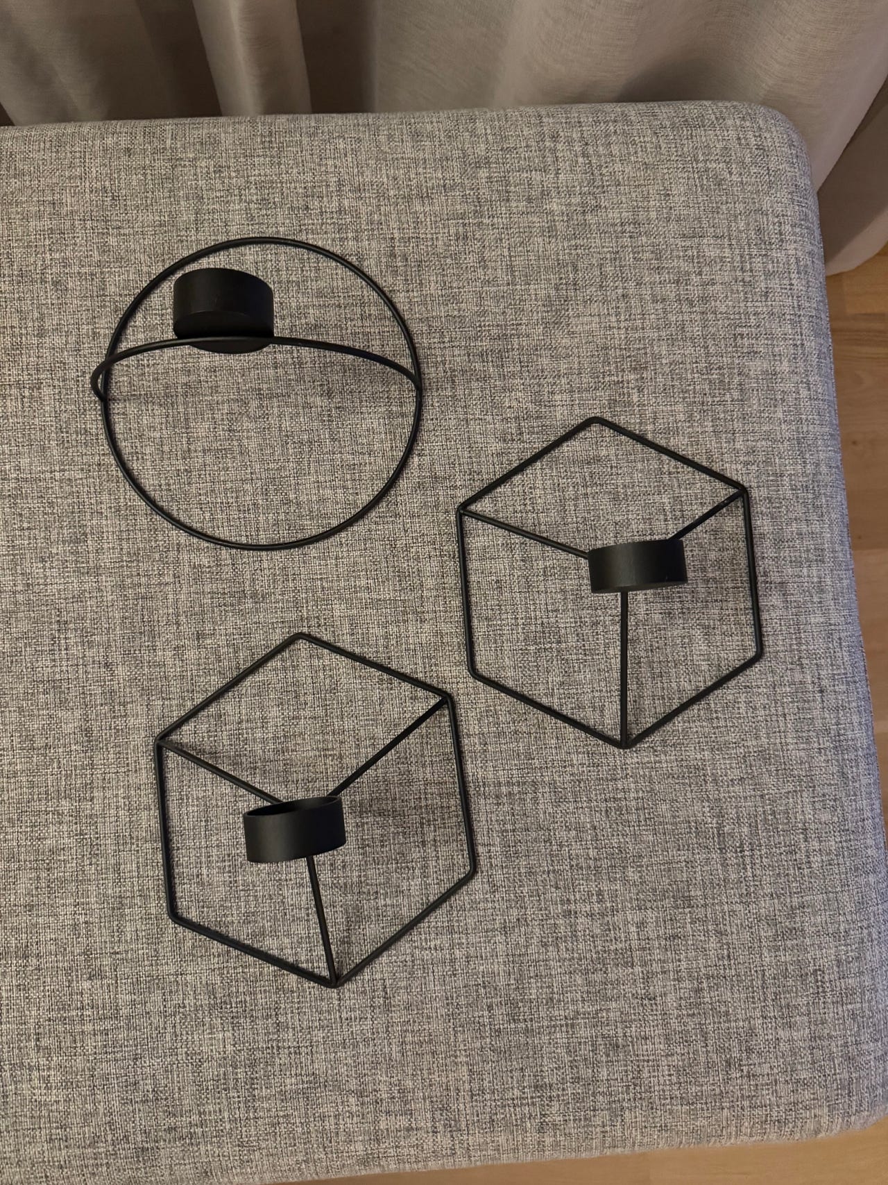 3 stk. lysestager fra Menu | DBA