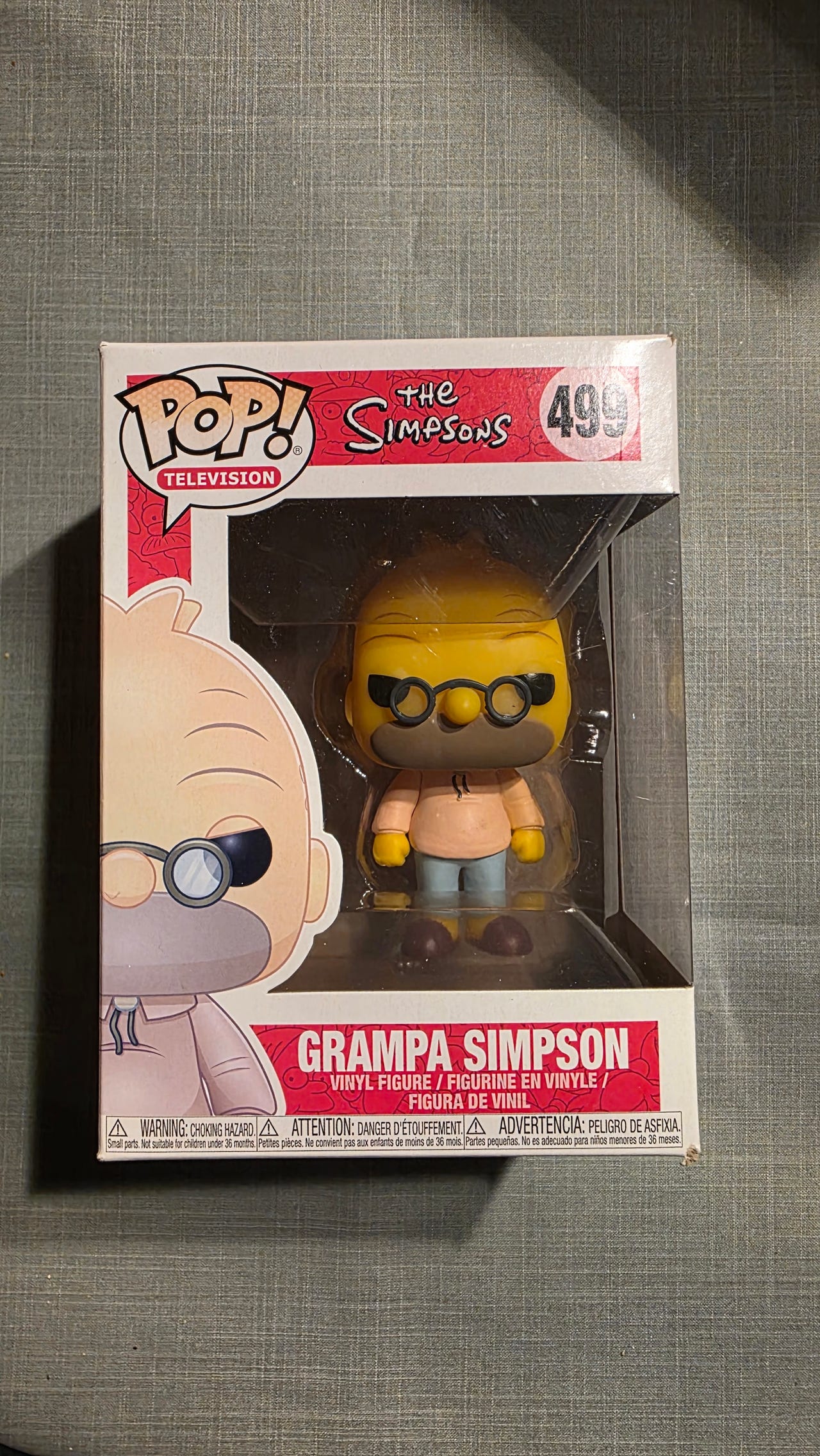 Funko Pop The Simpsons Grampa Simpson figurine | DBA