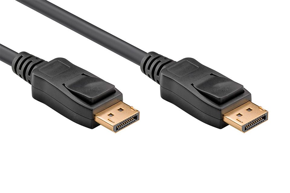 DisplayPort 2.1 kabel (8Ka144 Hz, 54 Gbit/s) | 1,0 meter | DBA