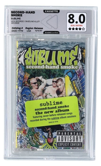 Sublime - Second-hand Smoke - Lydkassette - 1997 | DBA