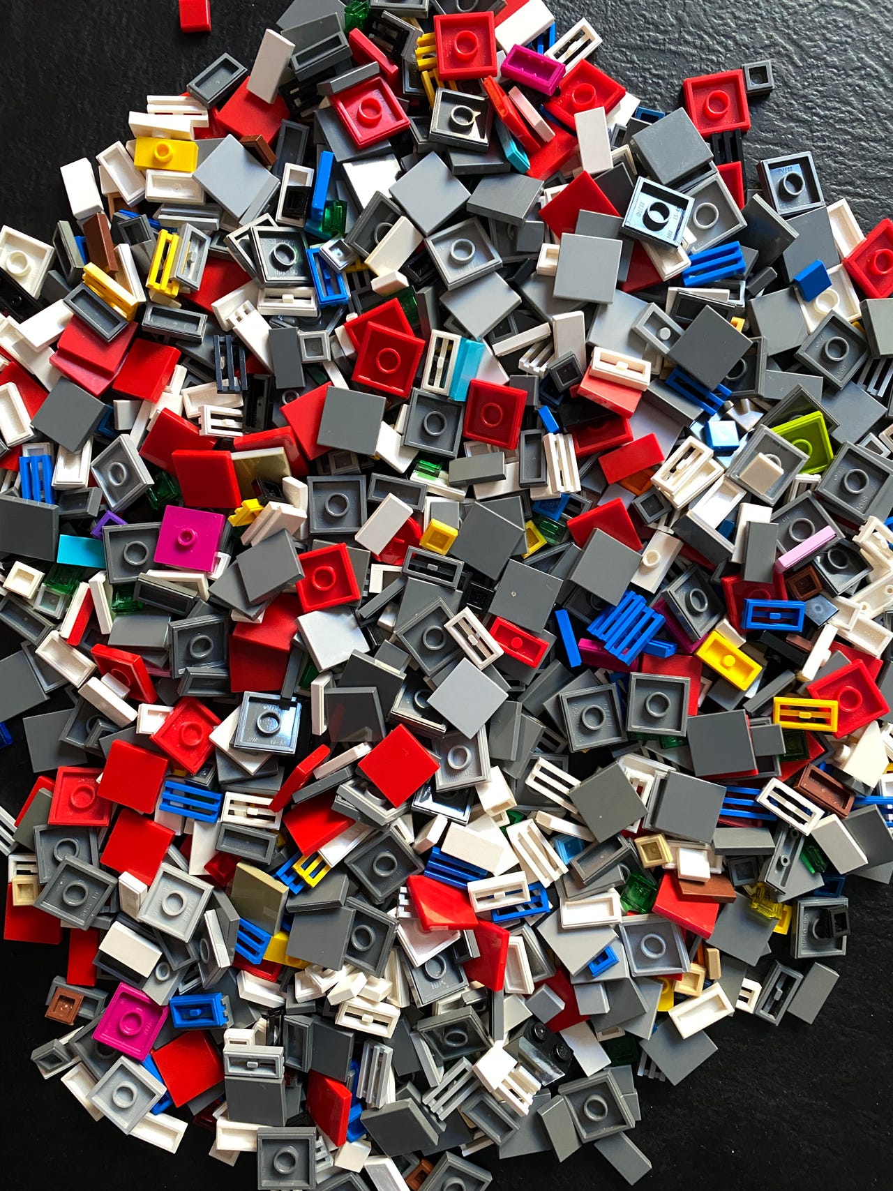 LEGO tiles og jumper plates i diverse farver | DBA