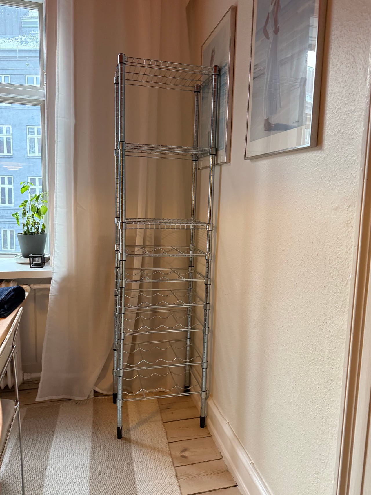 Omar reol, opbevaring og til vin/flasker | DBA