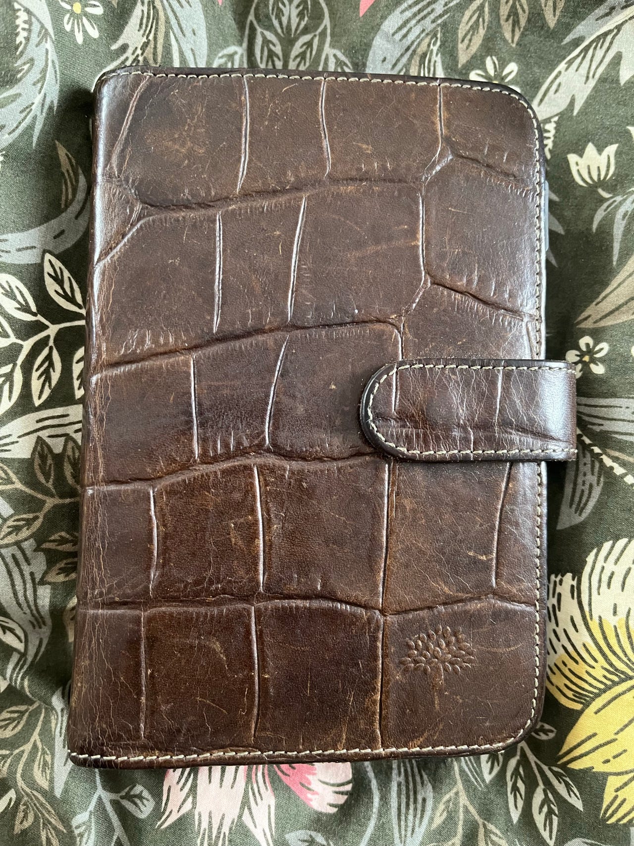 Mulberry Læder agenda kalender planner pocket size | DBA