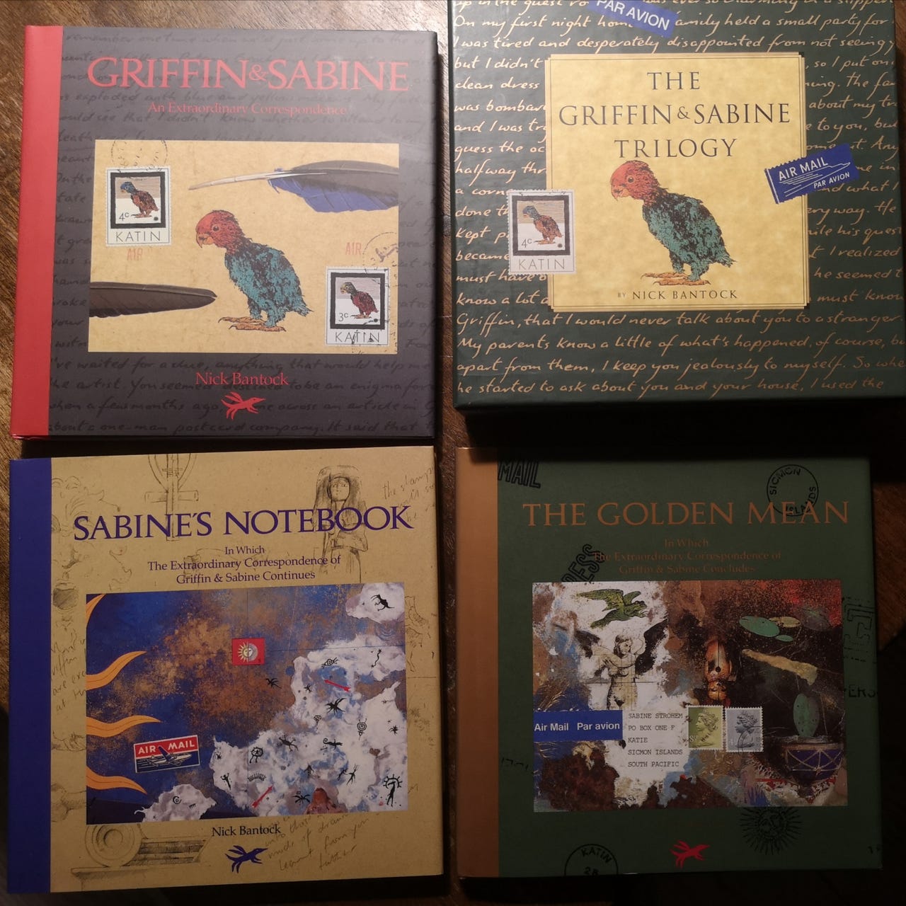 The Griffin & Sabine Trilogy, Nick Bantock | DBA