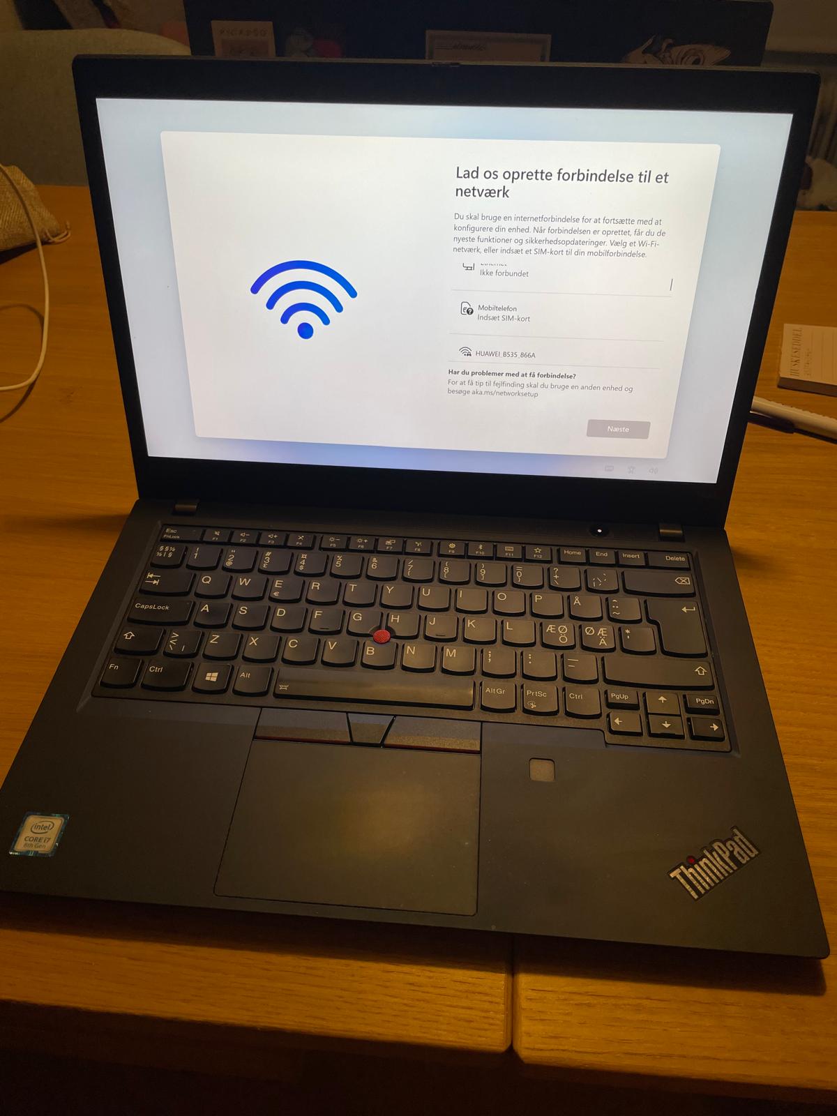 Lenovo ThinkPad bærbar computer T490 Intel Core i7 | DBA