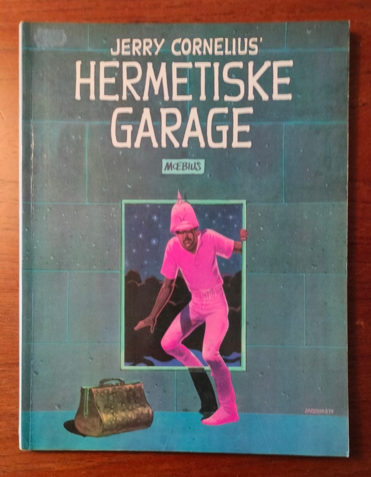 Moebius - Jerry Cornelius' hermetiske garage - Runepress | DBA