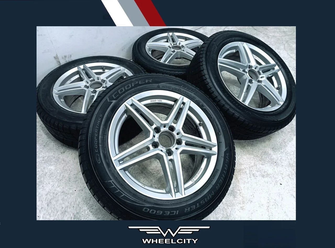 5x112 17" ET48,5 nav 66,6ø UniWheels vintersæt TPMS | DBA