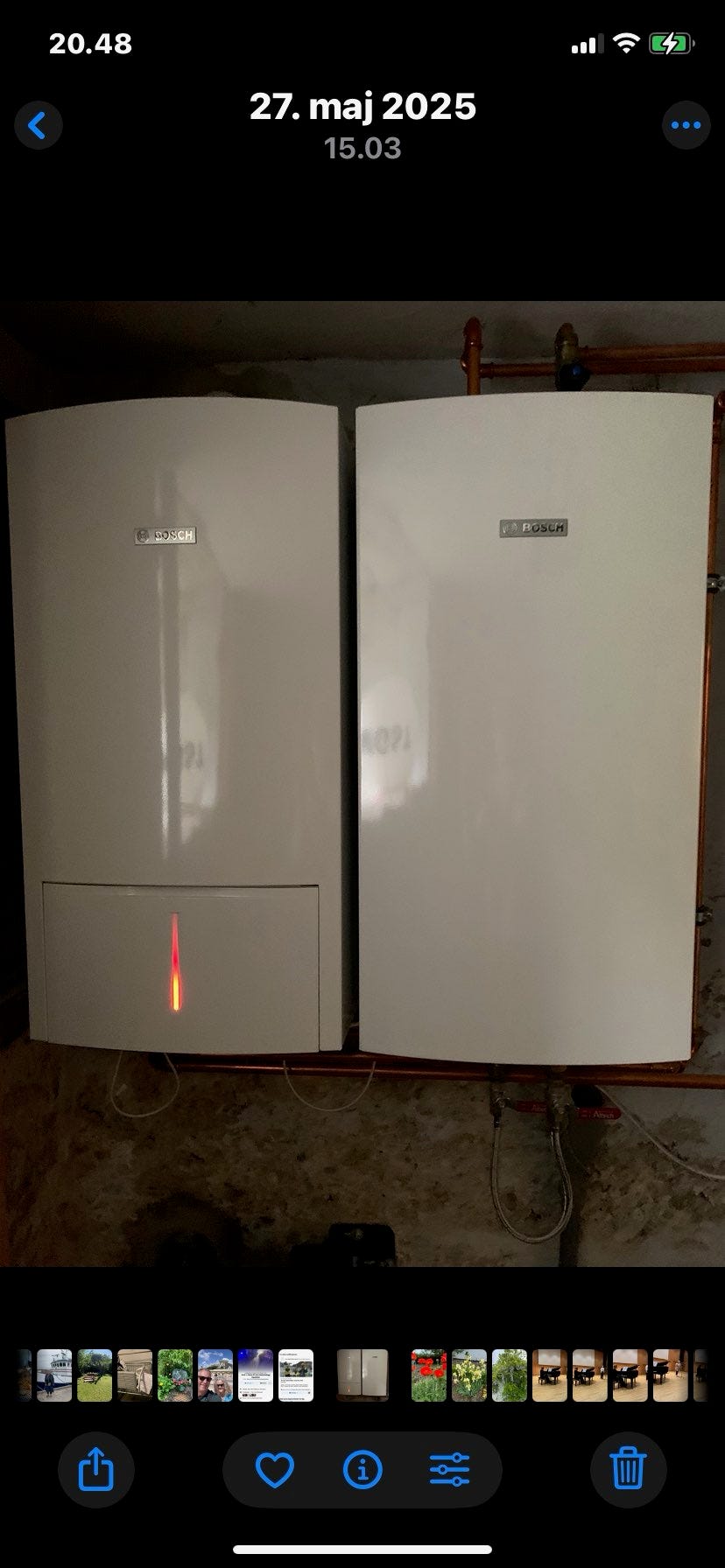 Bosch Condens 5000 W kedel | DBA