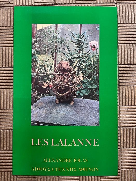 Iolas - Iolas - Les Lalanne, Takis, Copley, Marina Karella, lot 4 ...