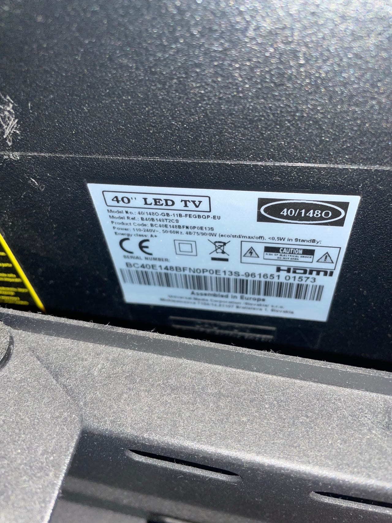 Blaupunkt Grundig 40" LED TV | DBA