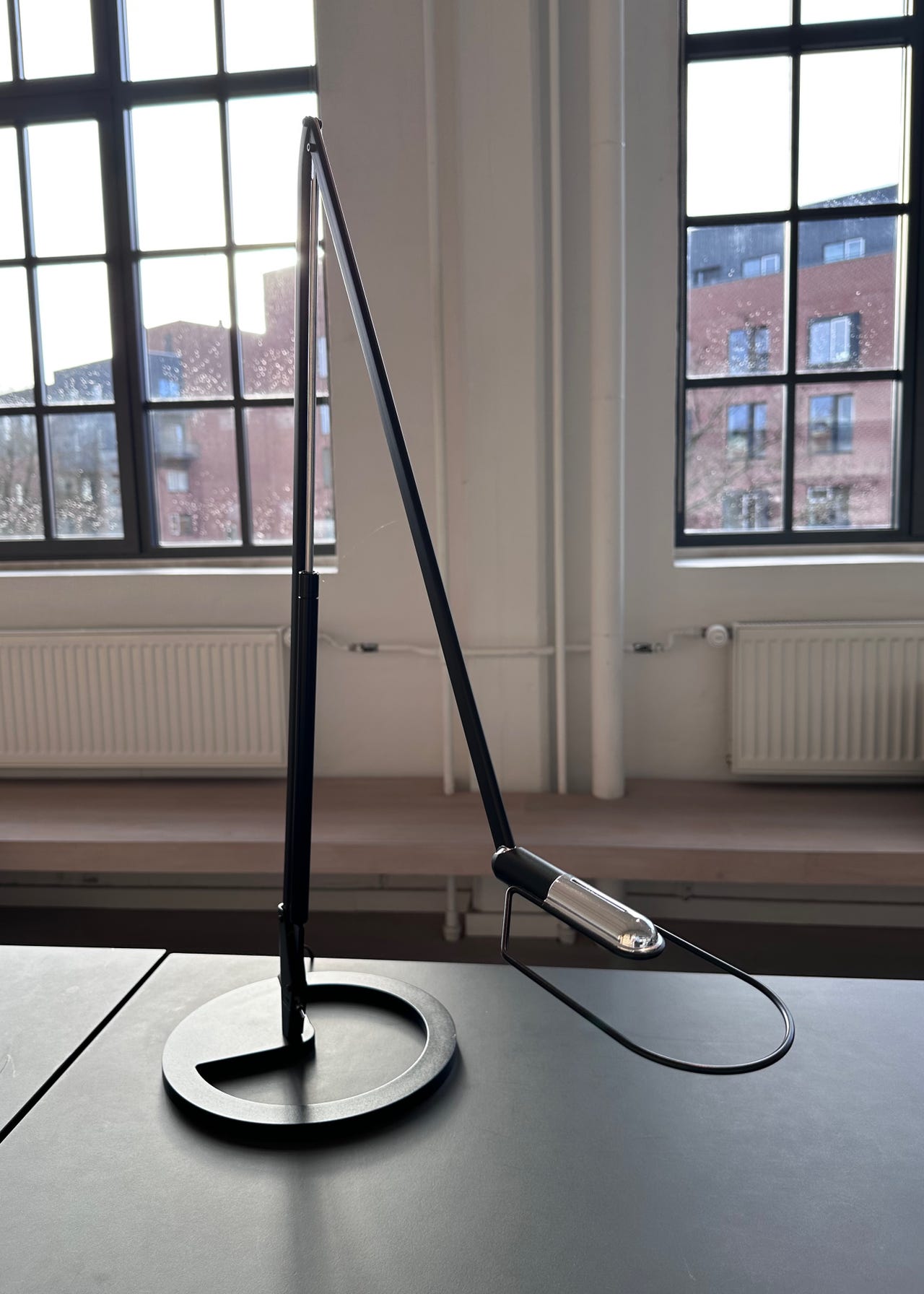 Klassisk Belux Lifto arkitektlampe – vintage, halogen model | DBA