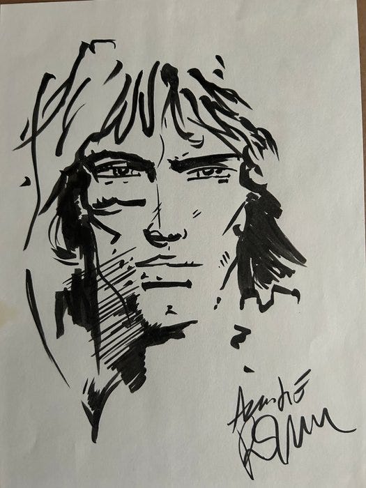 Rosinski - 1 Original tegning - Thorgal | DBA