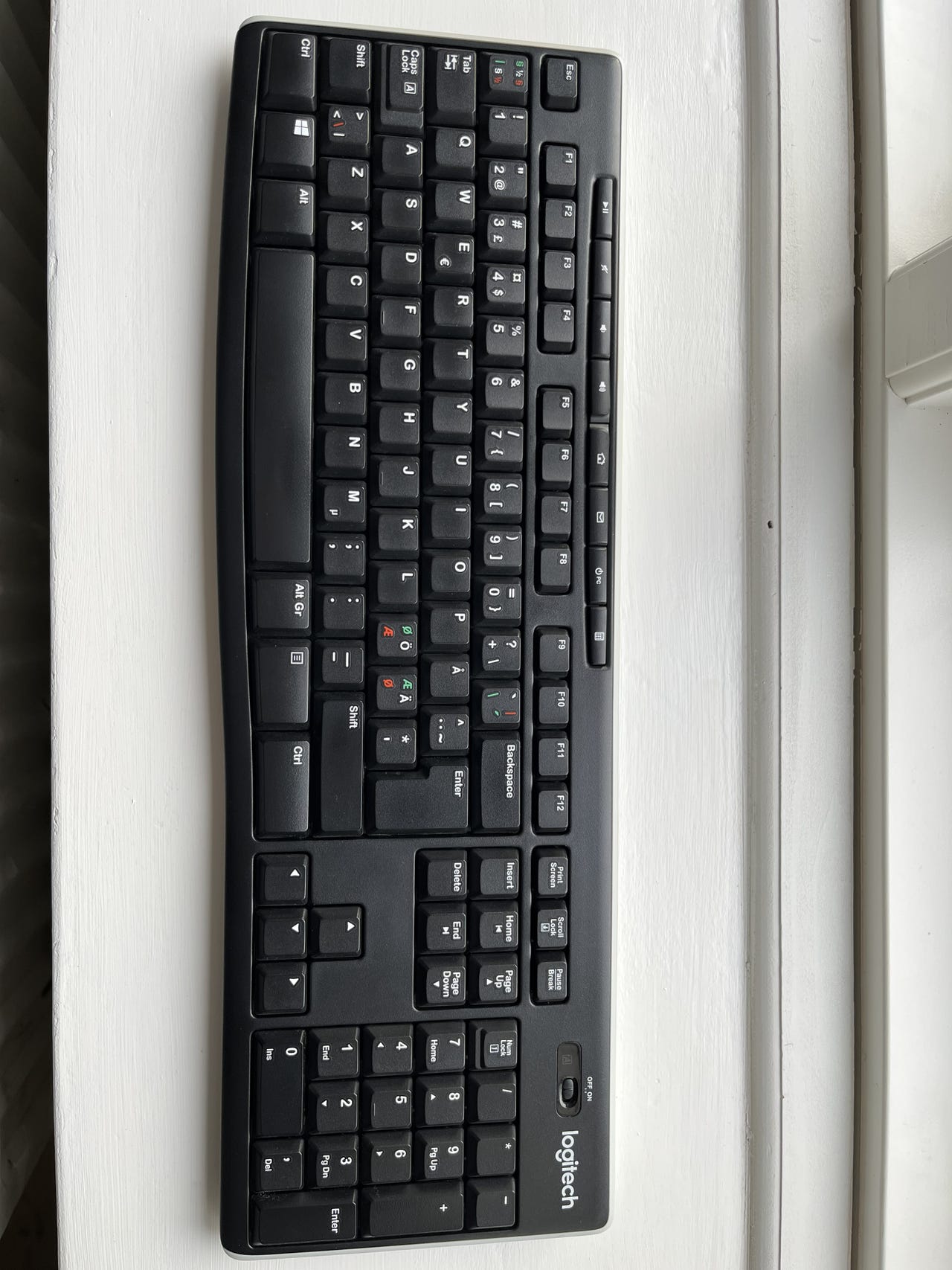 Logitech Tastatur og mus sort | DBA