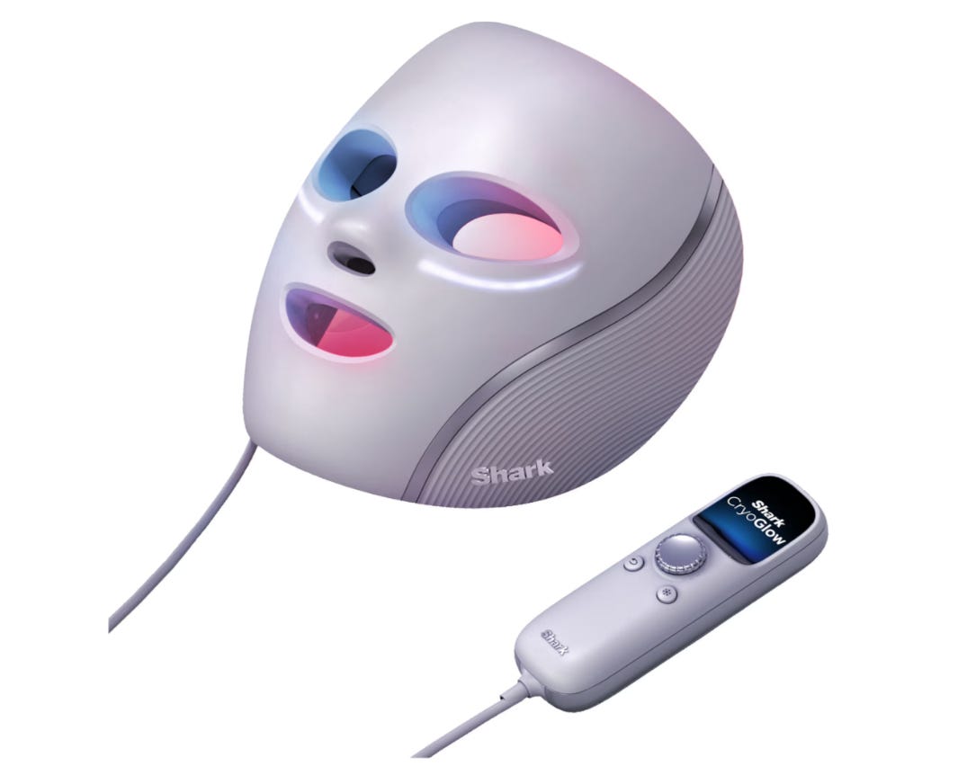Shark CryoGlow LED face mask | DBA