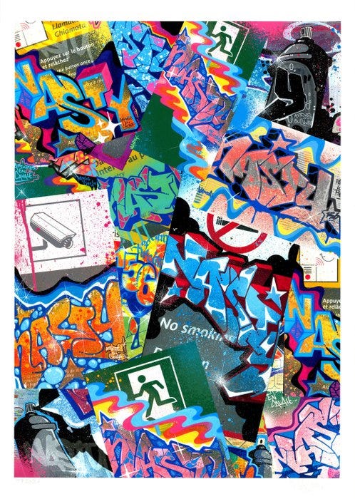 Nasty (1975) - Subway Signs Mania | DBA