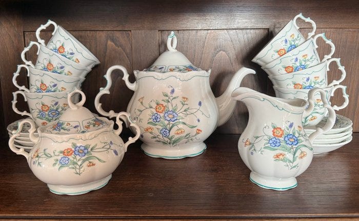 Royal Albert - Kaffe og te service - Porcelæn - Royal Albert “Hamlyn” | DBA