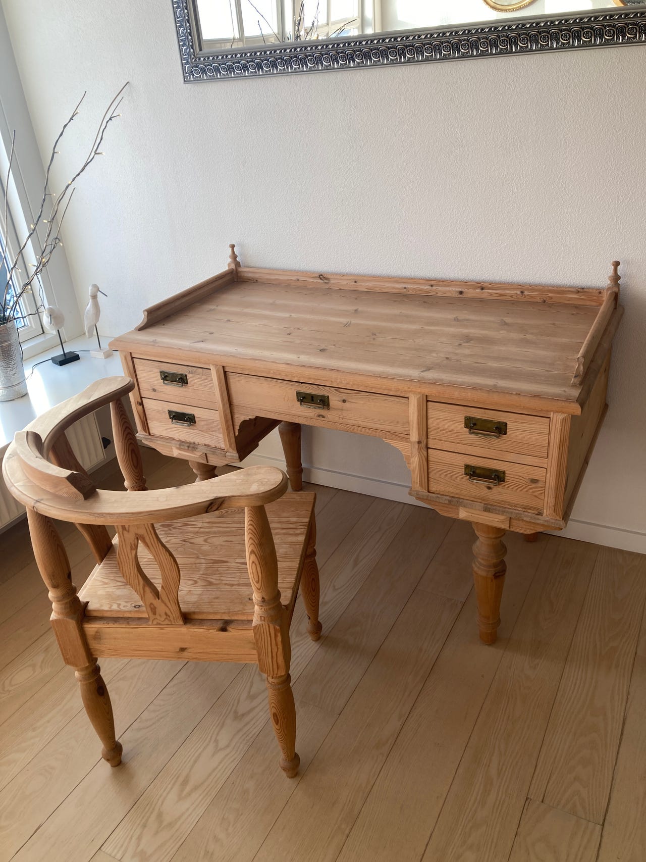 skrive bord m/stol | DBA
